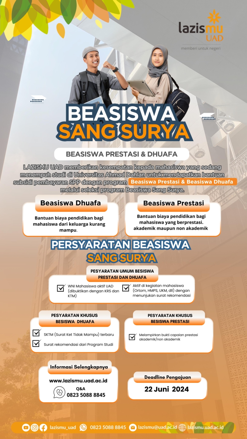 Beasiswa Kampus - Program Studi Gizi